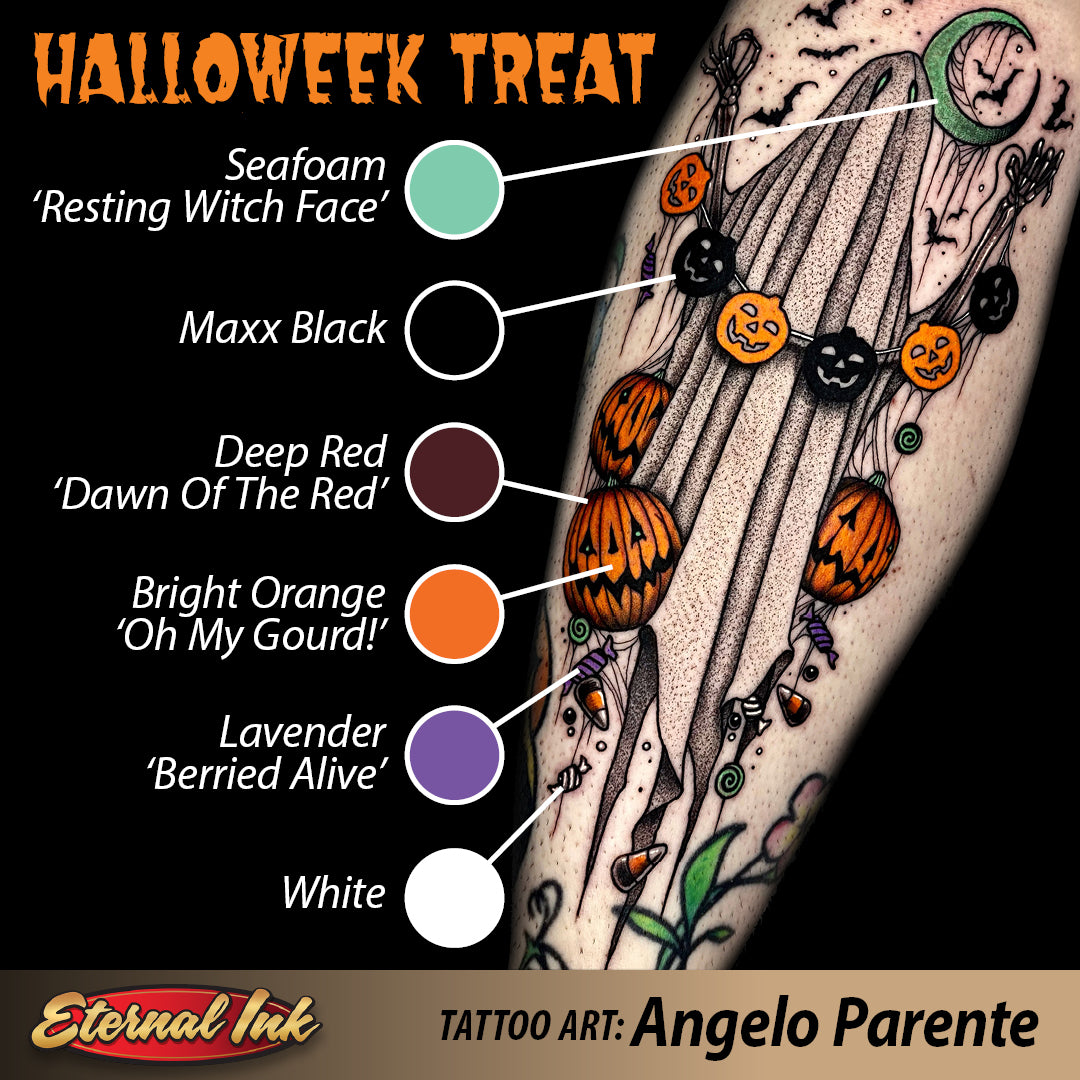 Angelo Parente Color Maps - Eternal Tattoo Ink