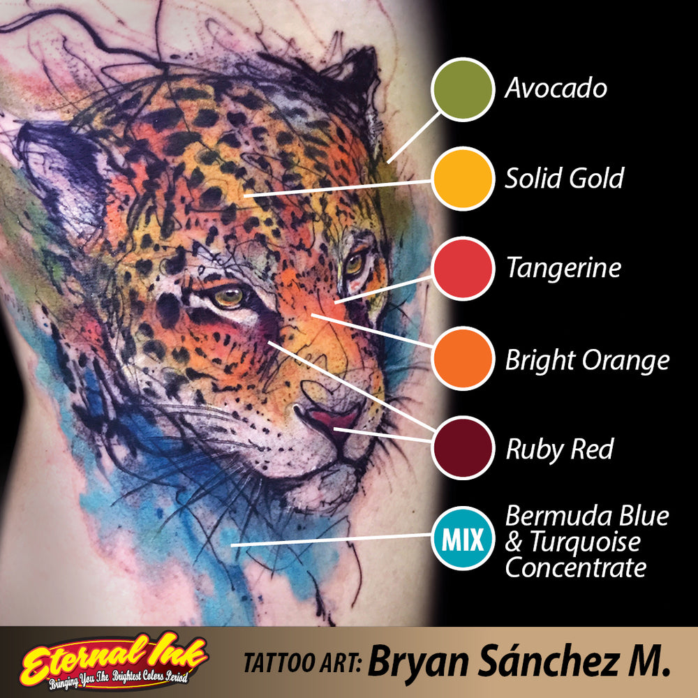 Bryan Sanchez M. Color Maps - Eternal Tattoo Ink