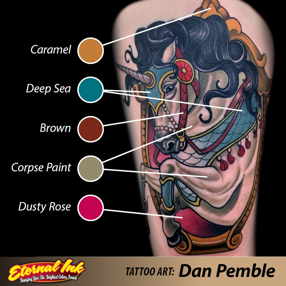 Dan Pemble Color Maps - Eternal Tattoo Ink