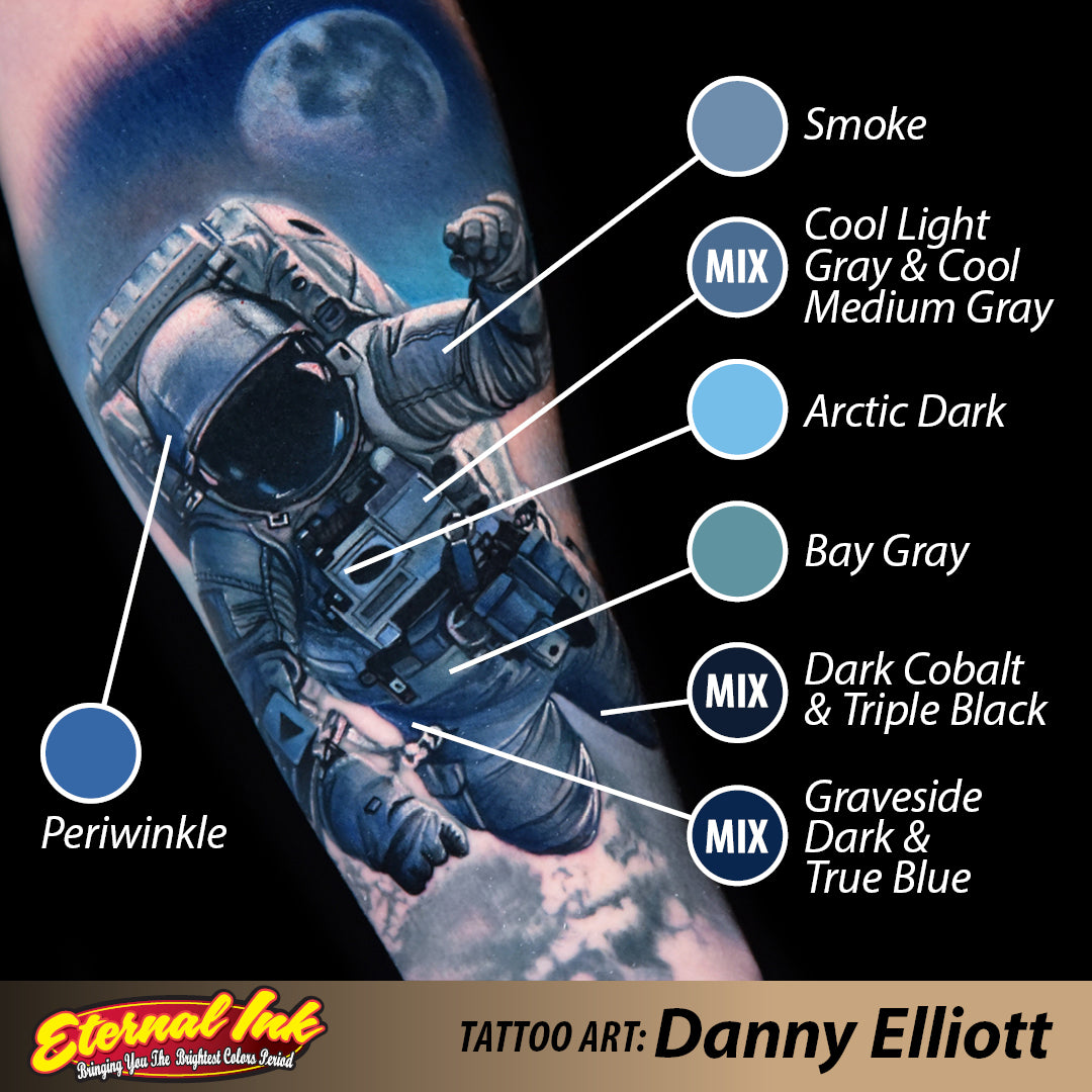 Danny Elliott Color Maps - Eternal Tattoo Ink