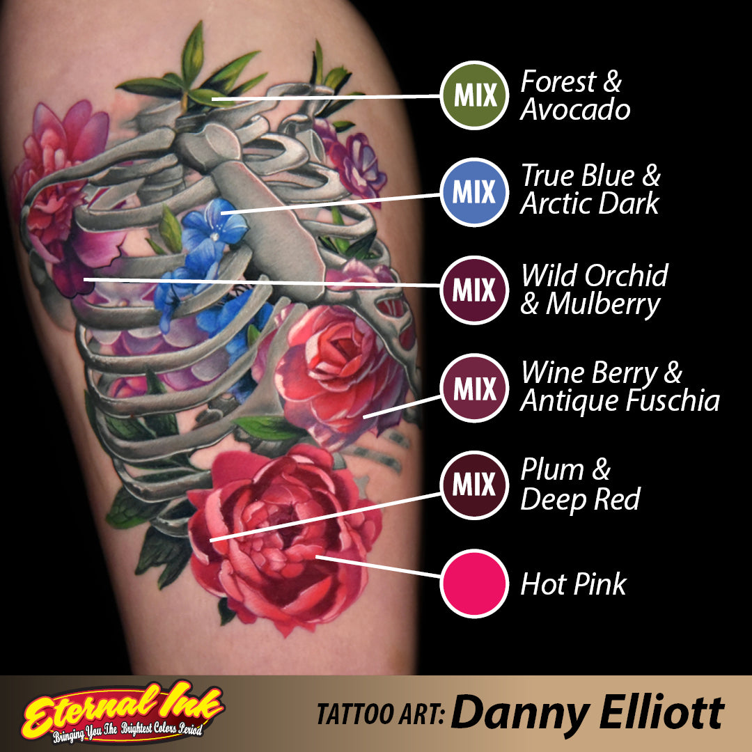 Danny Elliott Color Maps - Eternal Tattoo Ink