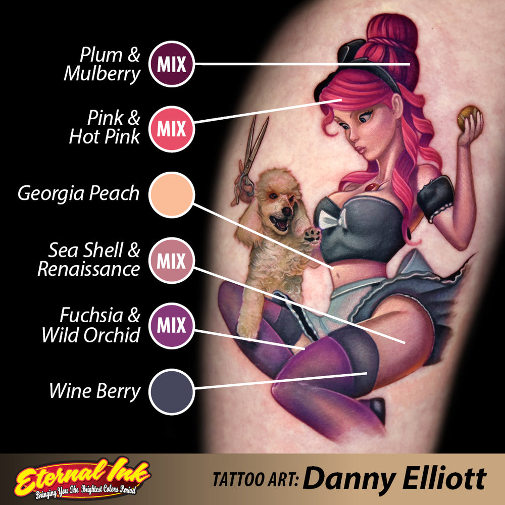 Danny Elliott Color Maps - Eternal Tattoo Ink