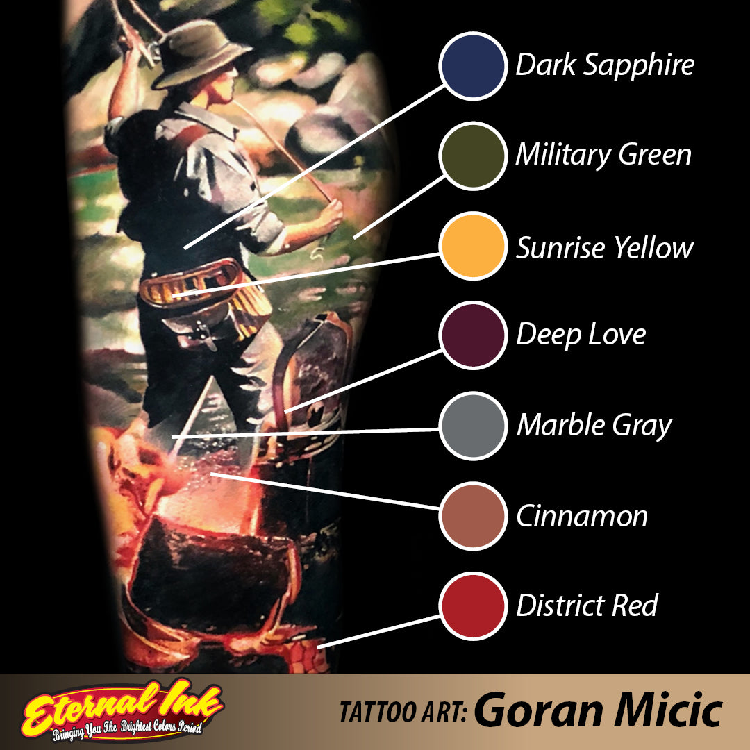 Goran Micic Color Maps - Eternal Tattoo Ink