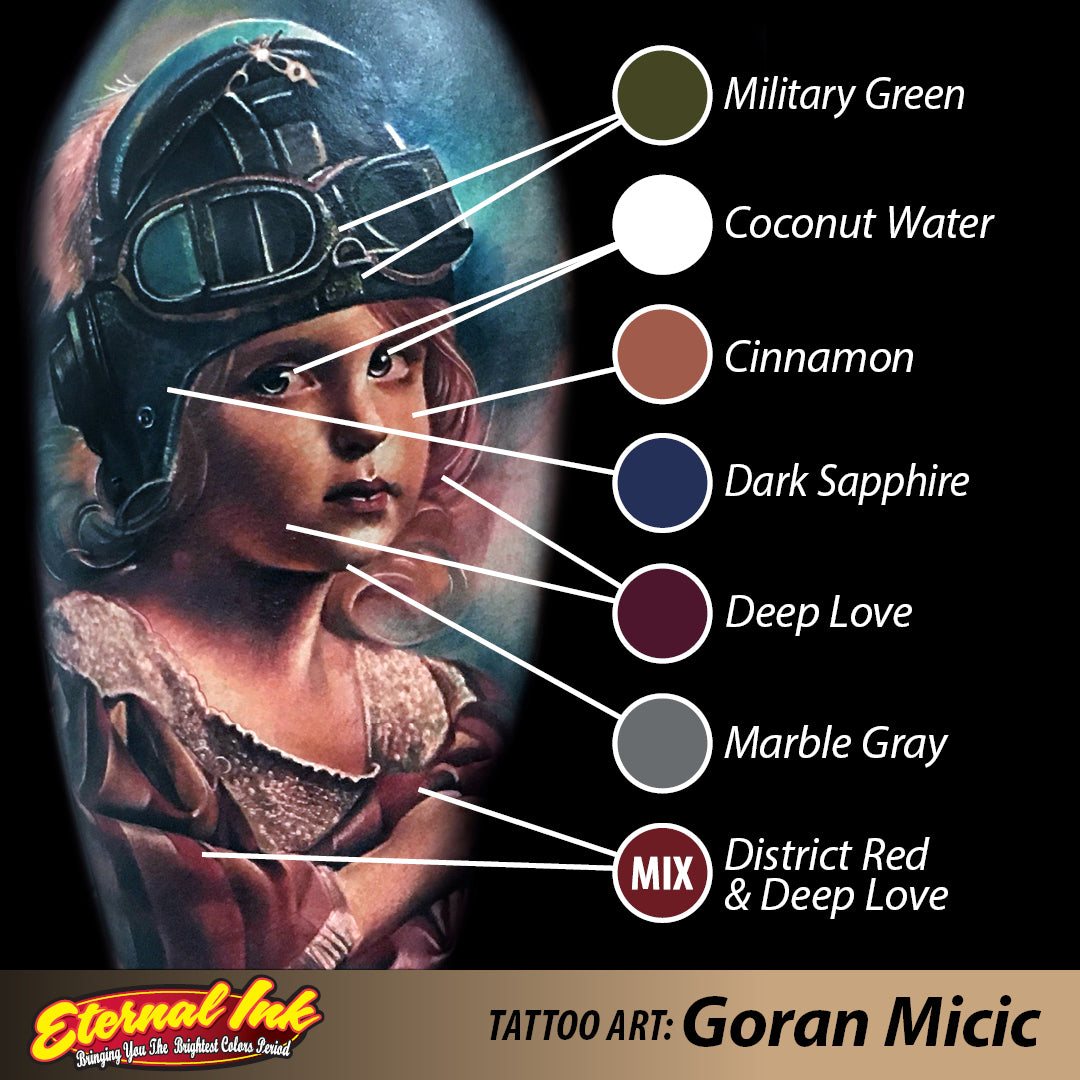 Goran Micic Color Maps - Eternal Tattoo Ink