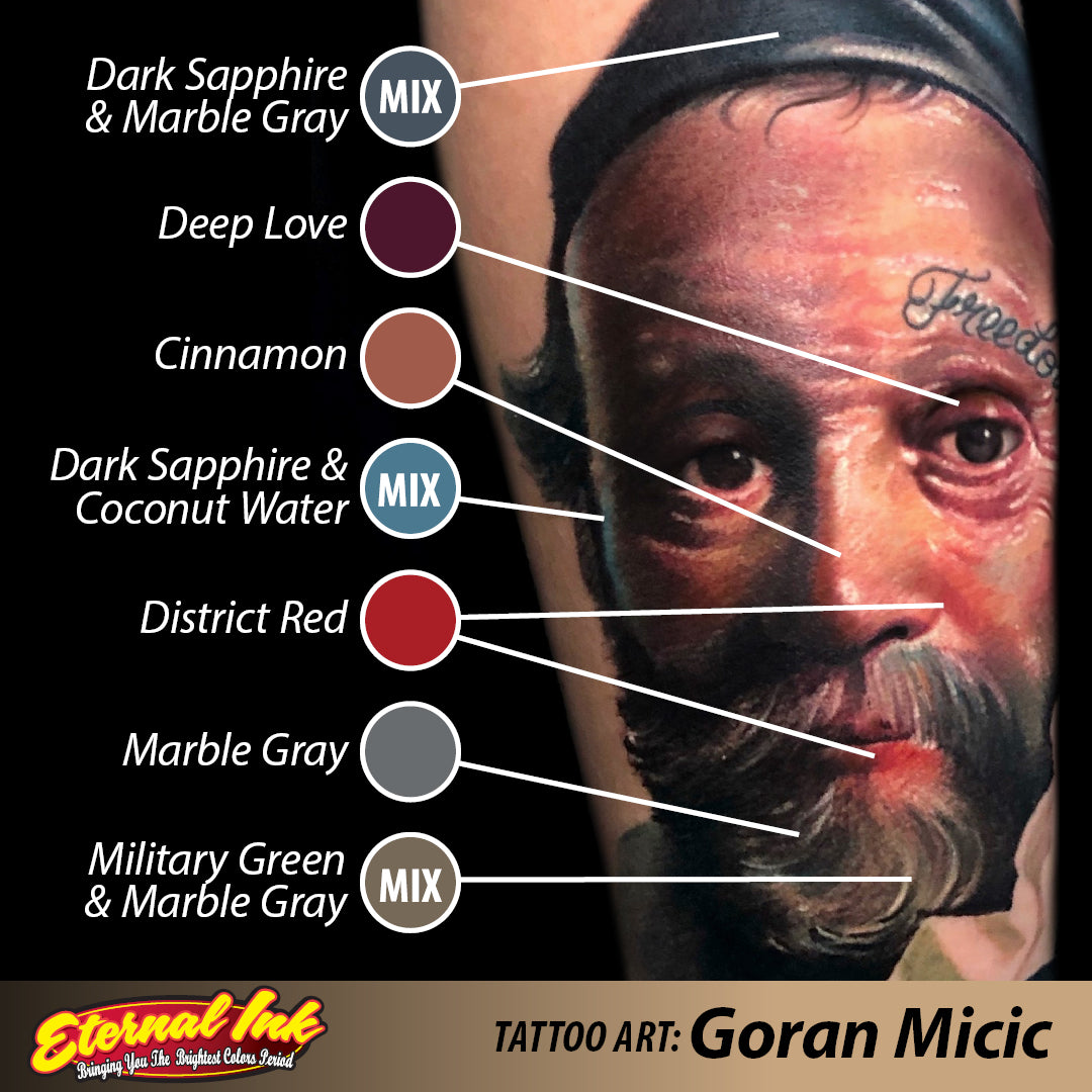 Goran Micic Color Maps - Eternal Tattoo Ink