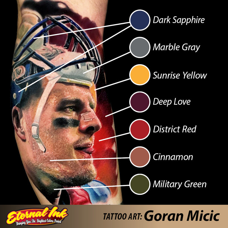 Goran Micic Color Maps - Eternal Tattoo Ink