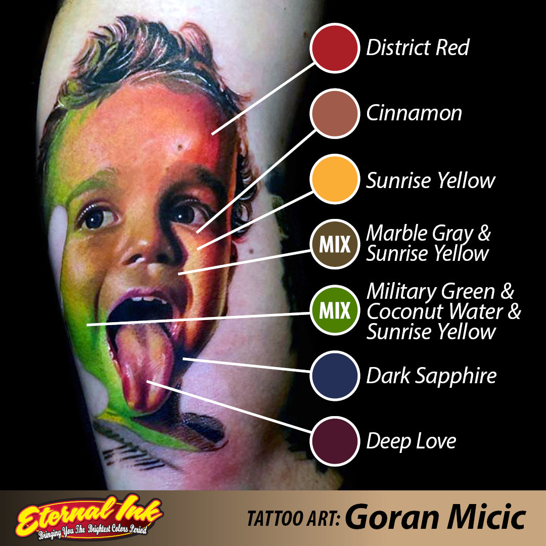 Goran Micic Color Maps - Eternal Tattoo Ink