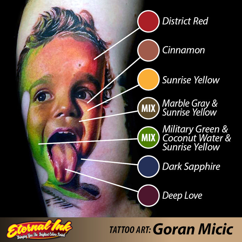 Goran Micic Color Maps - Eternal Tattoo Ink