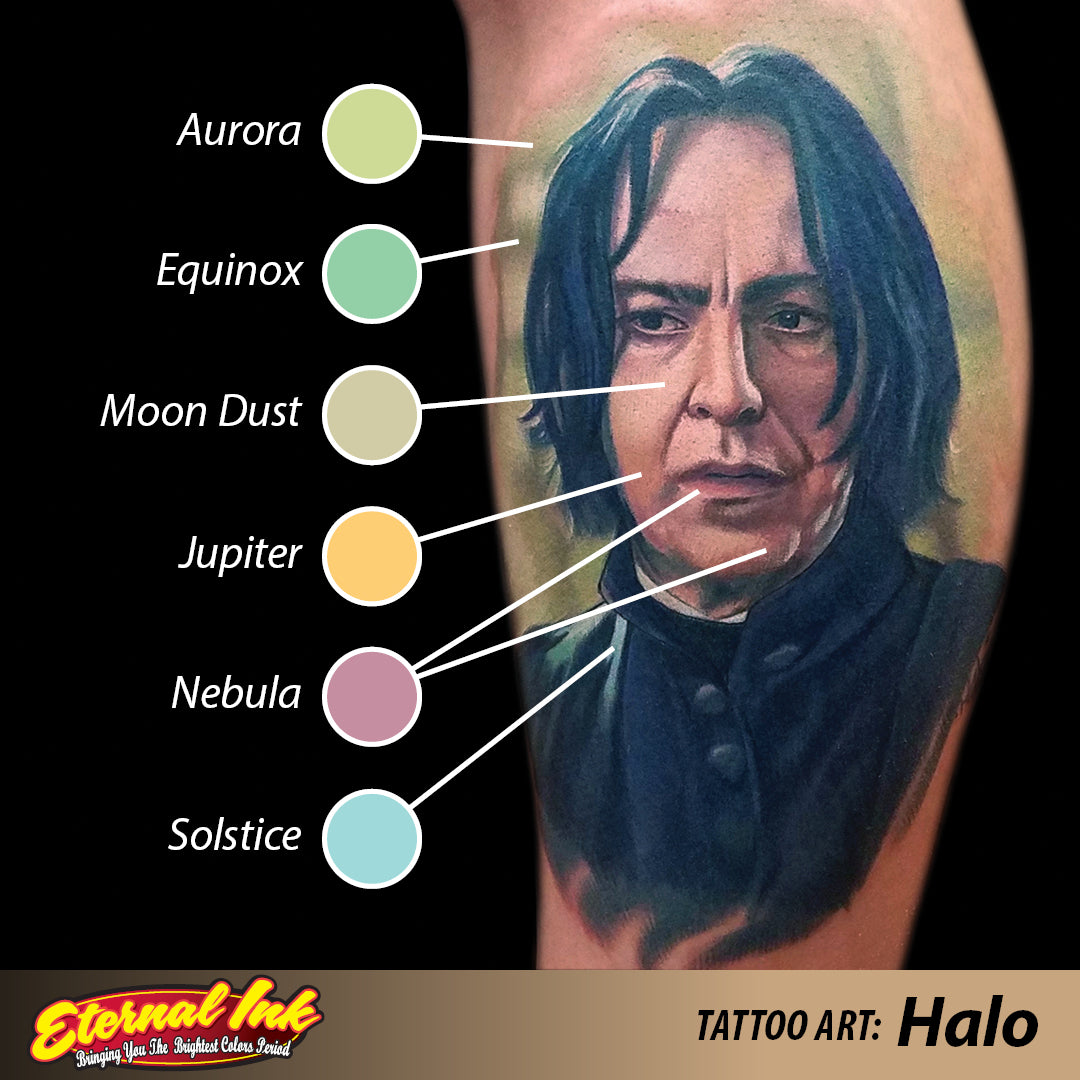 Halo Grey Color Maps - Eternal Tattoo Ink