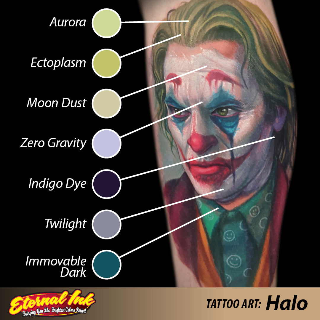 Halo Grey Color Maps - Eternal Tattoo Ink
