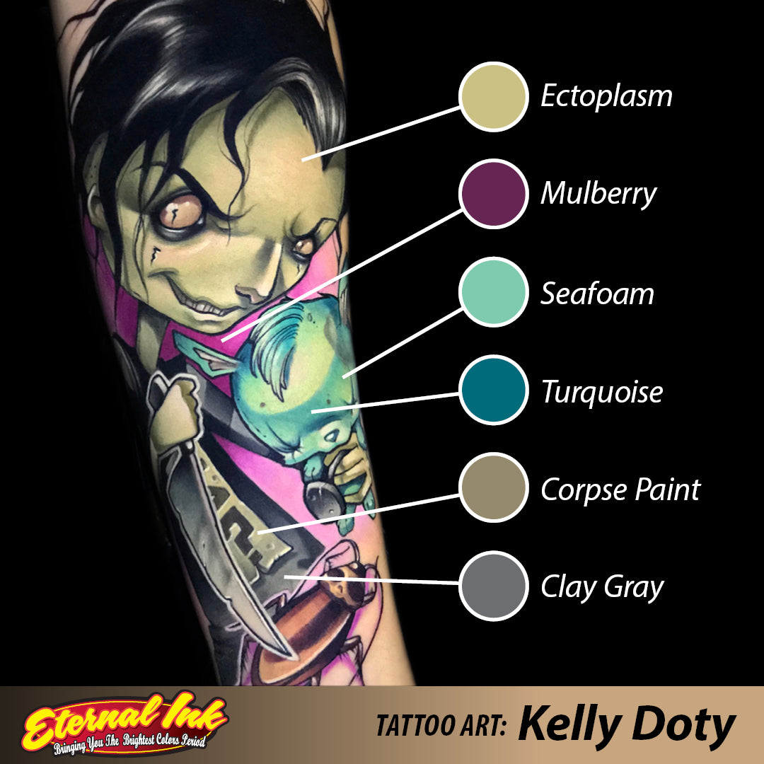 Kelly Doty Color Maps - Eternal Tattoo Ink