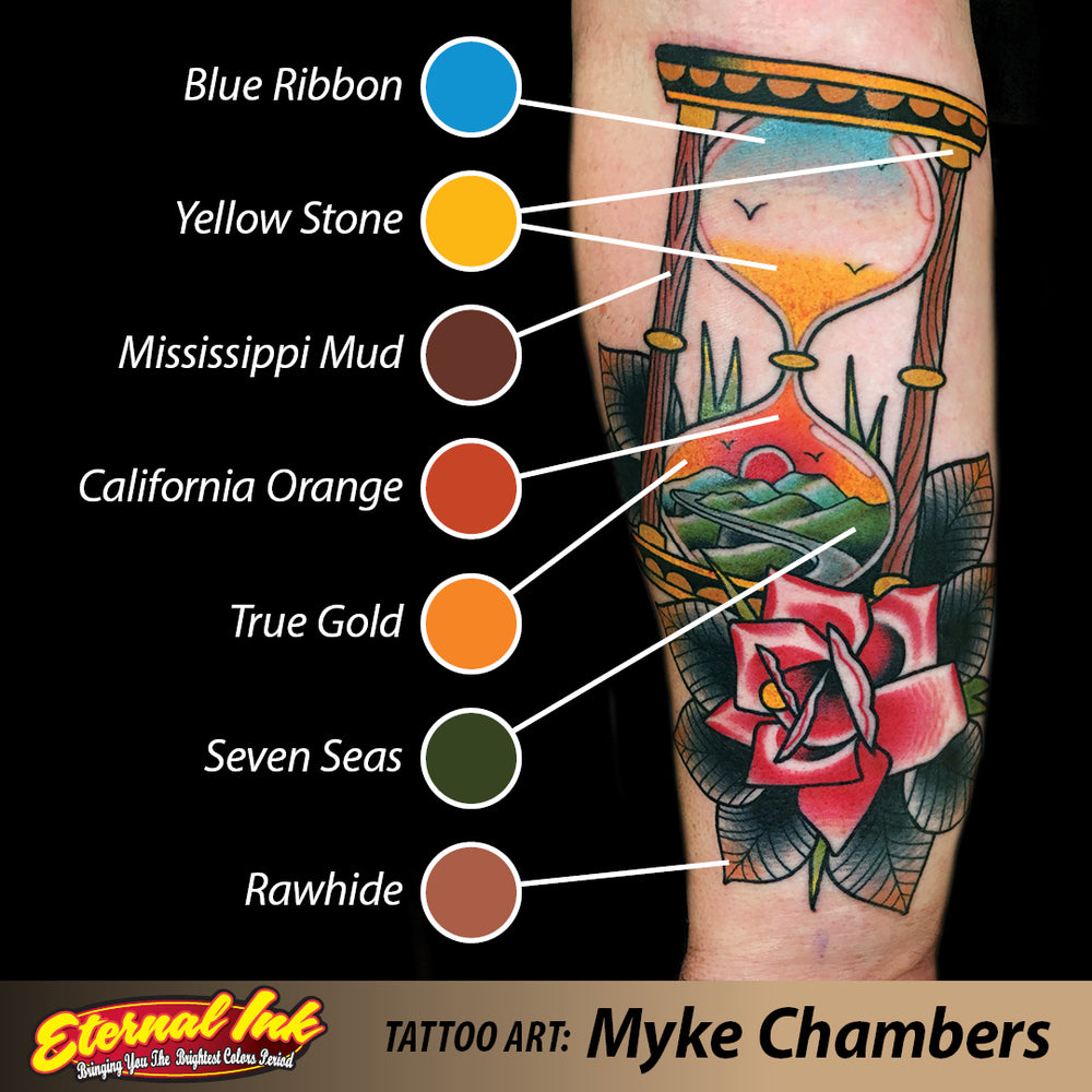 Myke Chambers Color Maps - Eternal Tattoo Ink