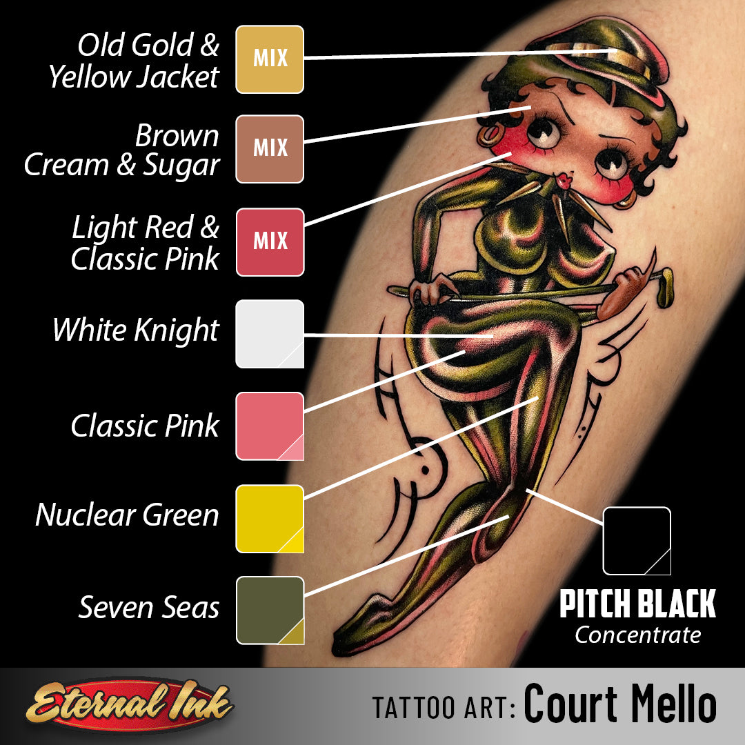 Court Mello Color Maps - Eternal Tattoo Ink