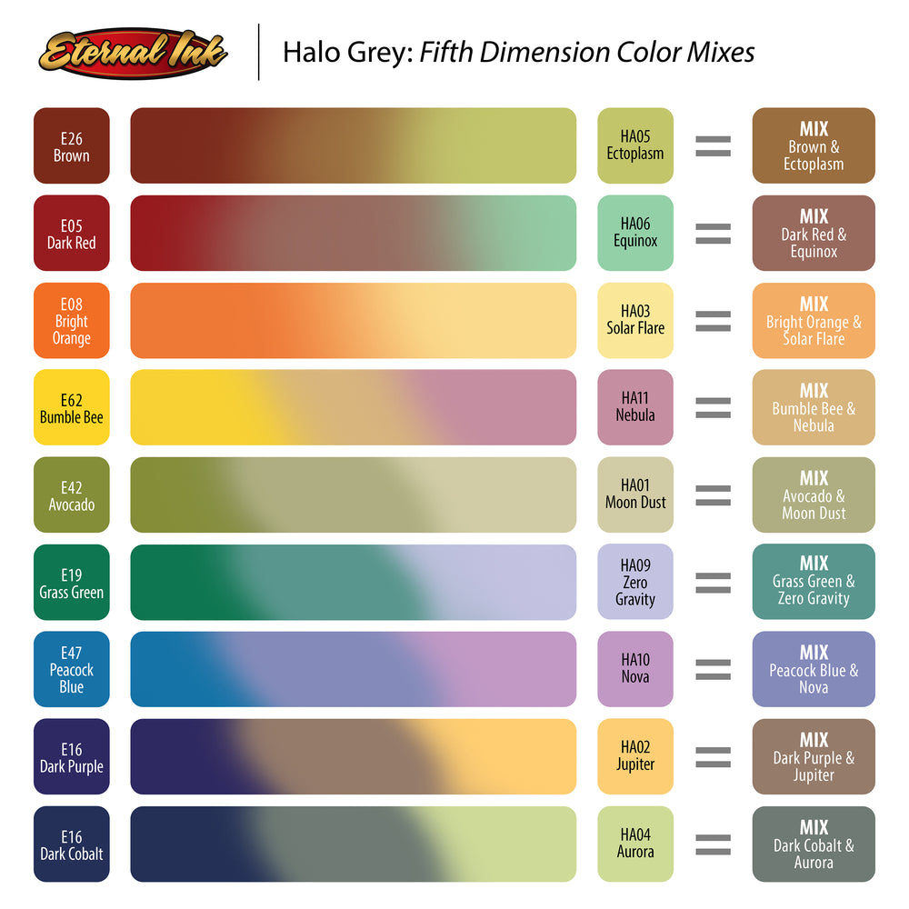 Mixing New Colors - Eternal Tattoo Ink